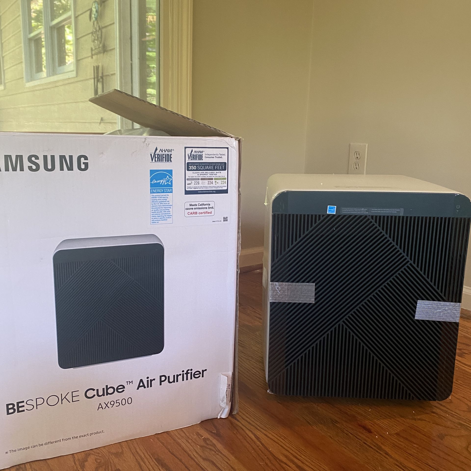 Samsung BESPOKE Cube Air Purifier review | Homes and Gardens