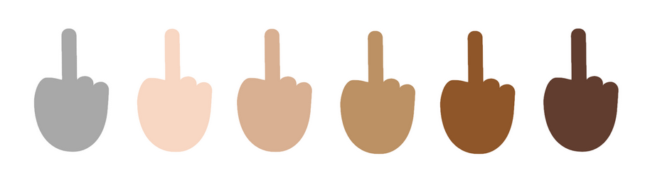 Windows 10 emoji give new skin tones, middle finger and some sass ...