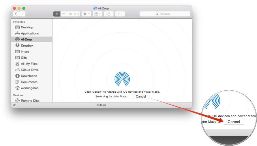 How to use AirDrop with older Macs | iMore