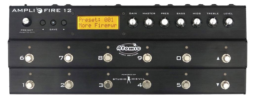 NAMM 2017: Atomic unveils AmpliFIRE 12 and Ampli-Firebox multi-effects ...