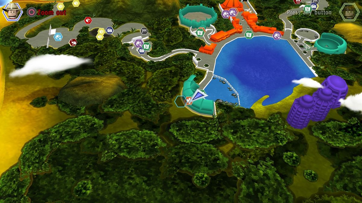 Red Bricks in Jurassic World - Lego Jurassic World Red Brick locations ...