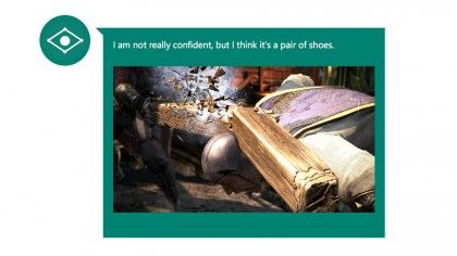 We're not really confident, but Microsoft's new CaptionBot seems a bit ...