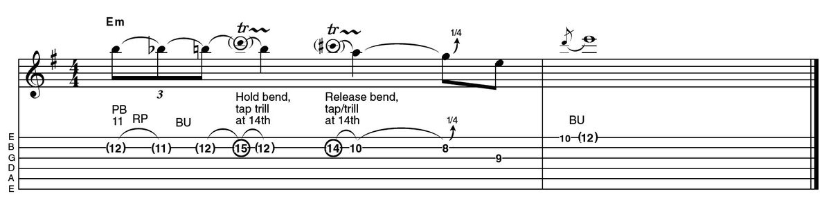 Guthrie Govan's string-bending masterclass (part 5): combining bending and tapping | MusicRadar