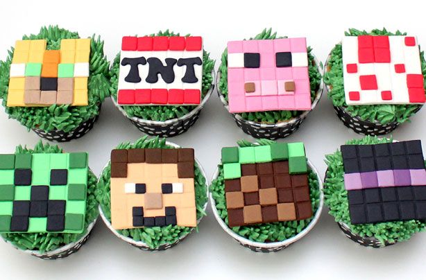 Minecraft cupcakes | GoodtoKnow
