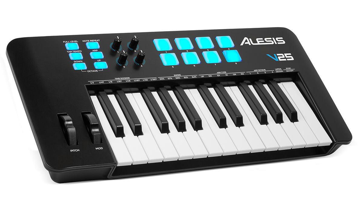Alesis’s affordable V Series II MIDI keyboards give you synth-style ...