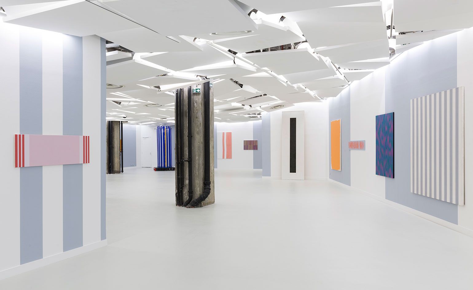 Galerie des Galeries' 'All Over' show of stripes, Paris | Wallpaper