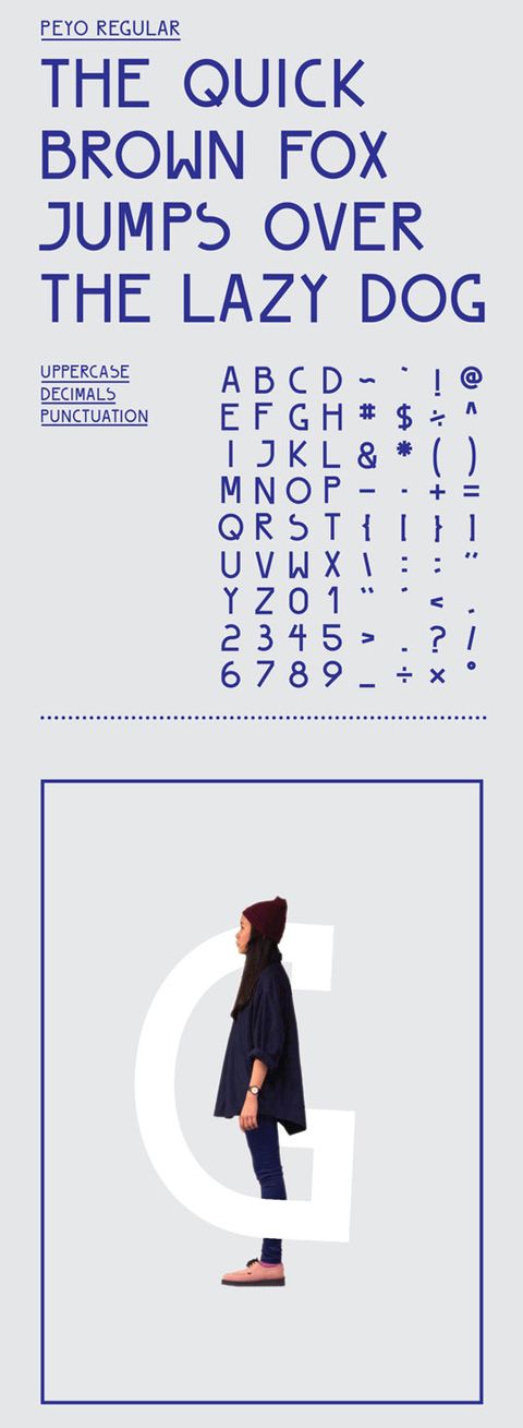 Font of the day: PEYO | Creative Bloq