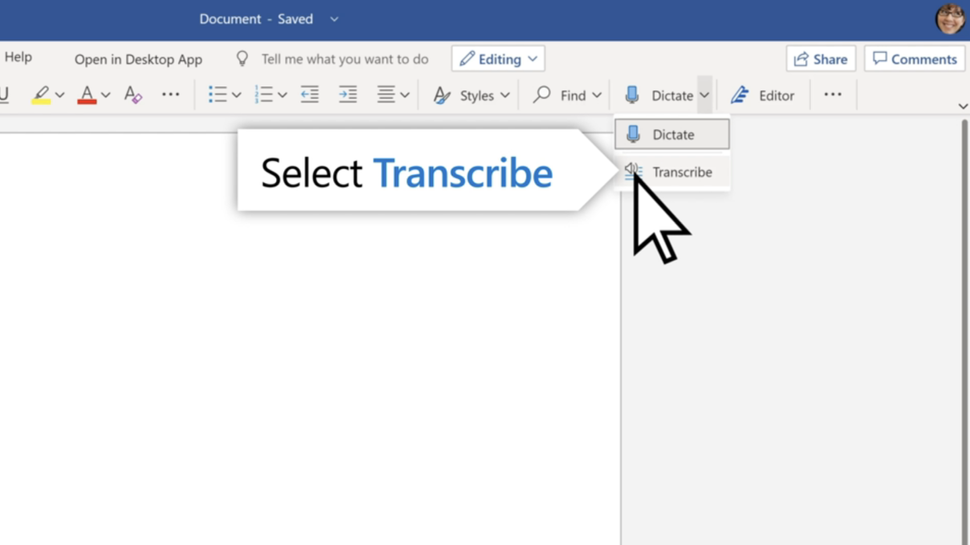 Did you know that Microsoft Word has a secret transcription tool? Here ...