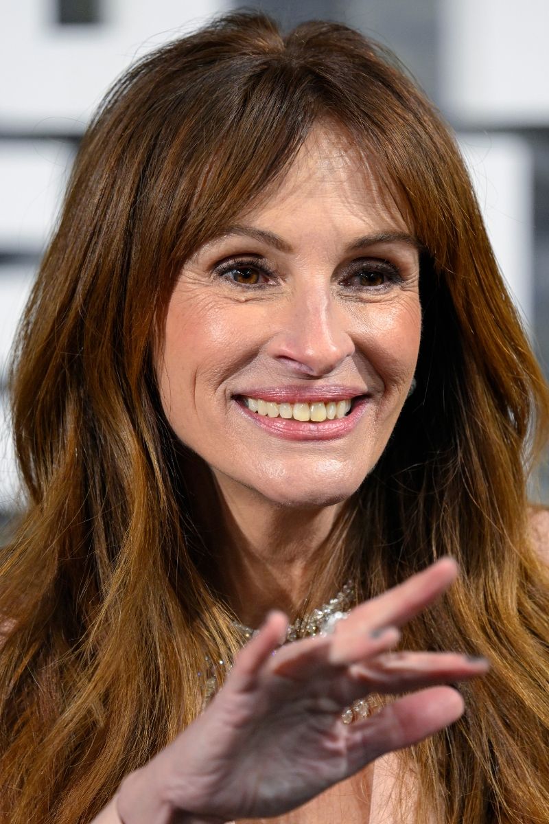 The 'cosy' curtain bang trend has inspired our next haircut | Woman & Home