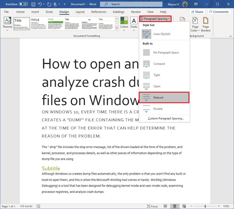 How to use content themes and styles in Microsoft Word | Windows Central