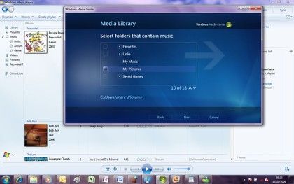 Windows 7: Media - Windows 7 Home Premium review - Page 9 | TechRadar