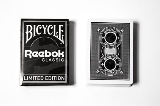 Playing cards celebrate Reebok Classics | Creative Bloq