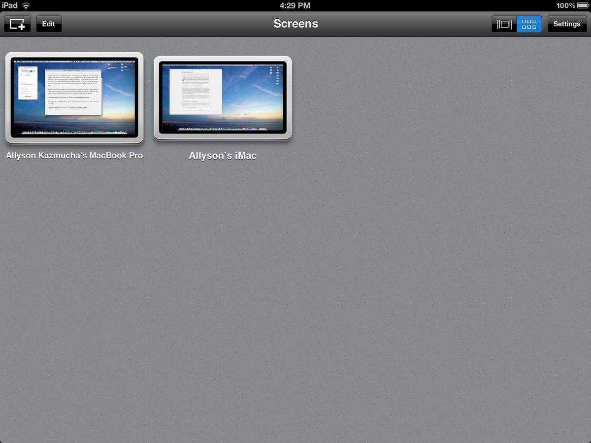 LogMeIn Ignition vs. Screens vs. iTeleport: VNC apps for iPad shootout! | iMore