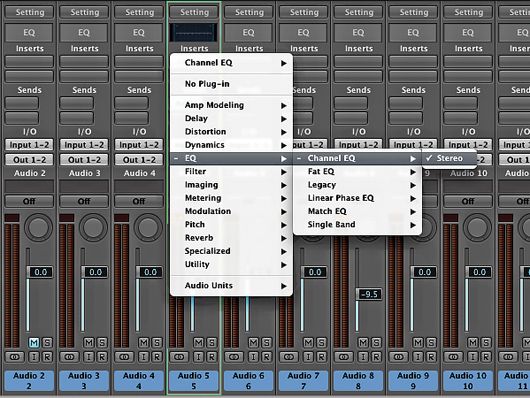 How to use insert and auxiliary effects | MusicRadar