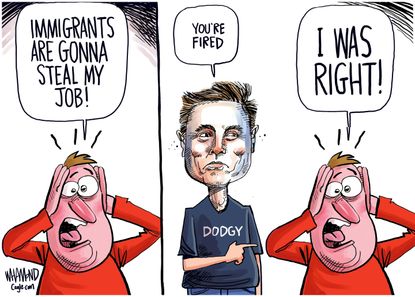 Today's political cartoons - February 20, 2025 | The Week