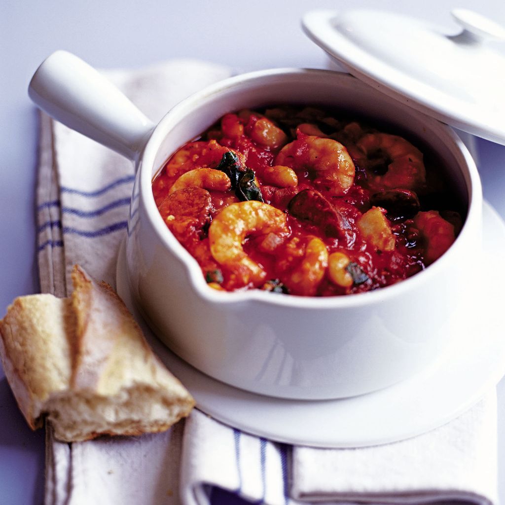 Chorizo, Prawn and Cod Stew | Dinner Recipes | Woman & Home
