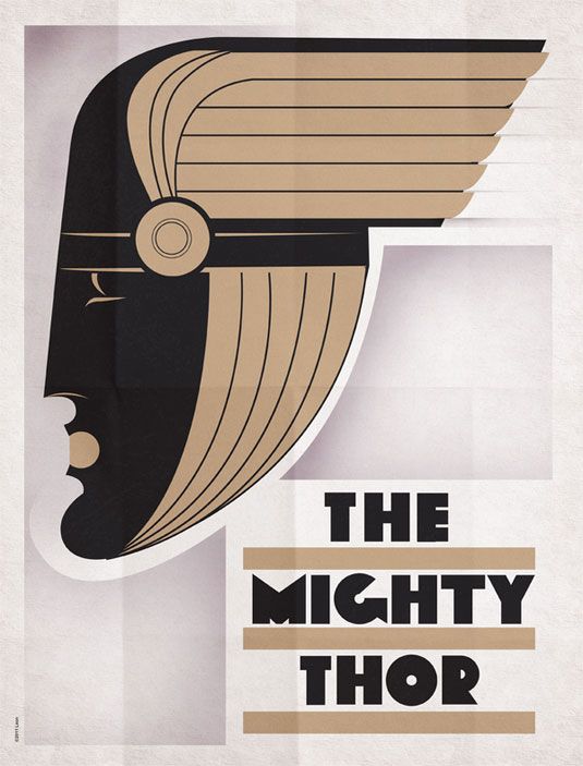 Vintage-style posters reinvent superheroes for another age | Creative Bloq