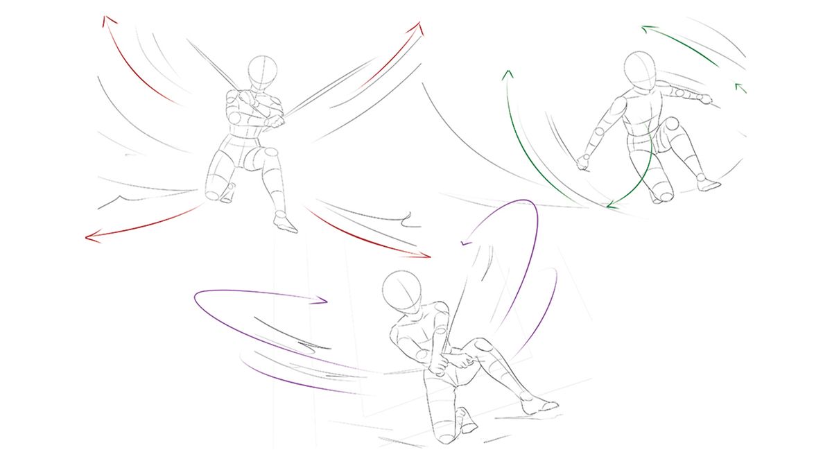 How to create dynamic action scenes in Clip Studio Paint | Creative Bloq