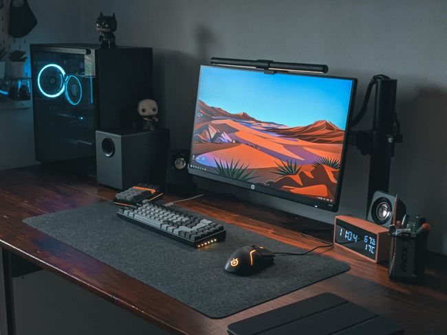 Designing a complete desk aesthetic around your PC is truly satisfying ...