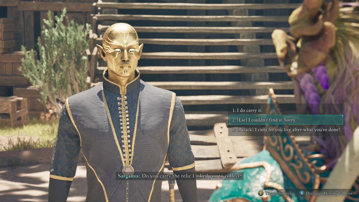 Avowed Sargamis Dawntreader guide: What to do with the statue | Windows ...