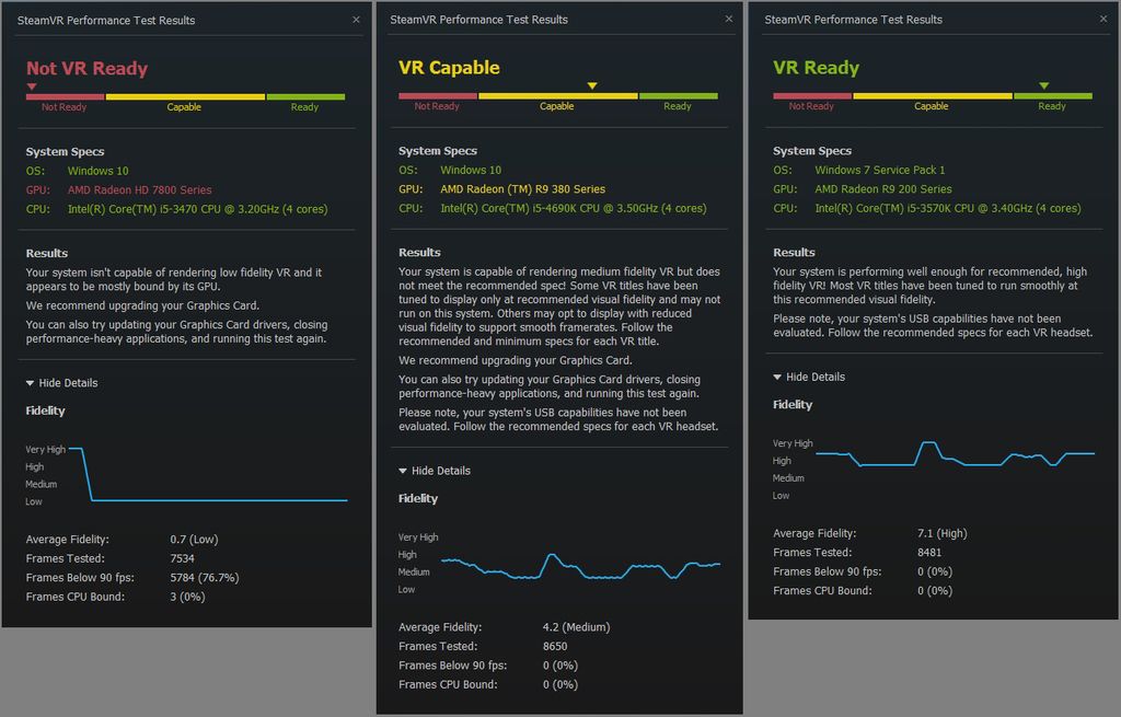 Download the SteamVR performance test to see if your PC can run the ...