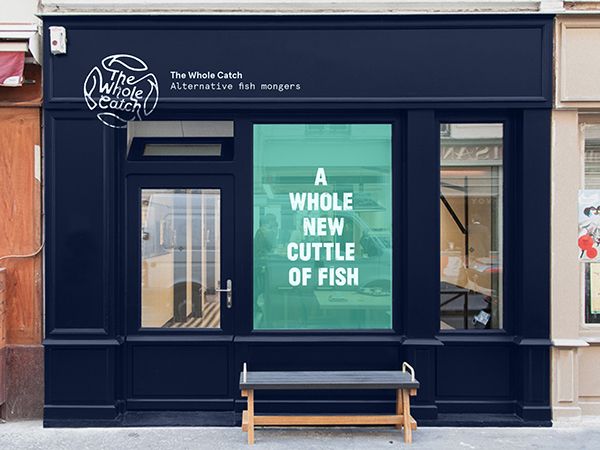 Stunning shop branding smells a bit fishy | Creative Bloq