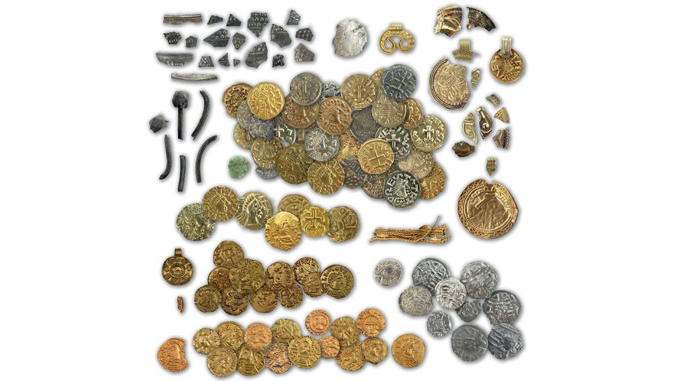 Early-medieval stash of 'devil's money' found at cult site in the ...