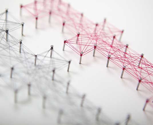 The print advert made from thread | Creative Bloq