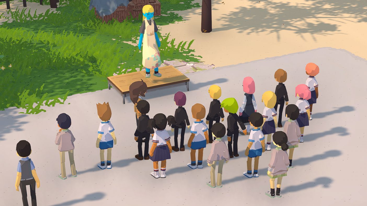 I watched my school descend into an OG Battle Royale situation in this ...