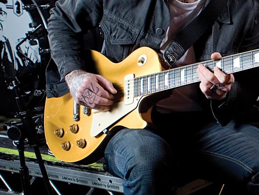 Live rigs revealed: The Gaslight Anthem's Brian Fallon | MusicRadar