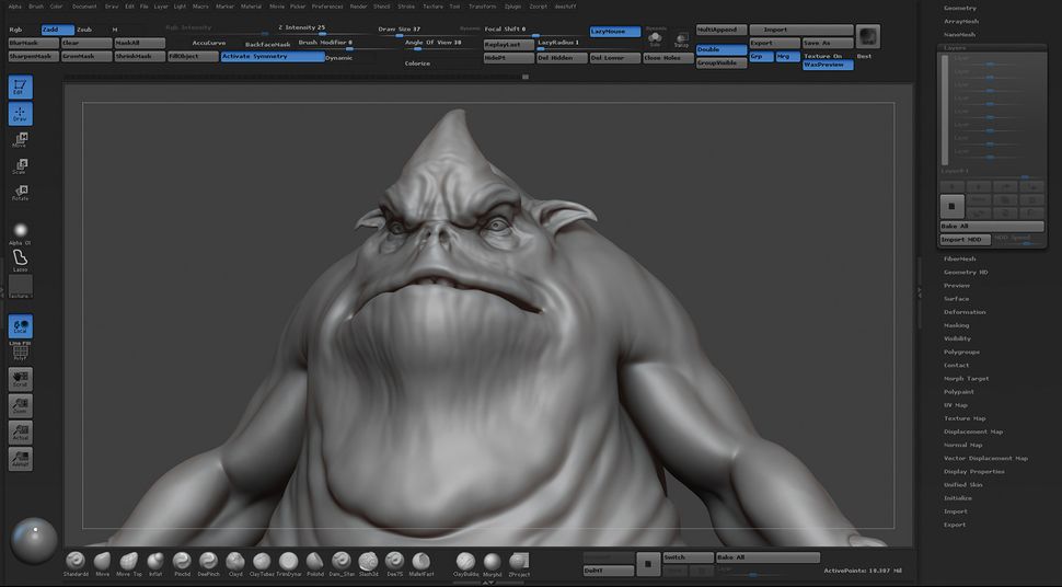 Model an alien pirate creature in ZBrush | Creative Bloq