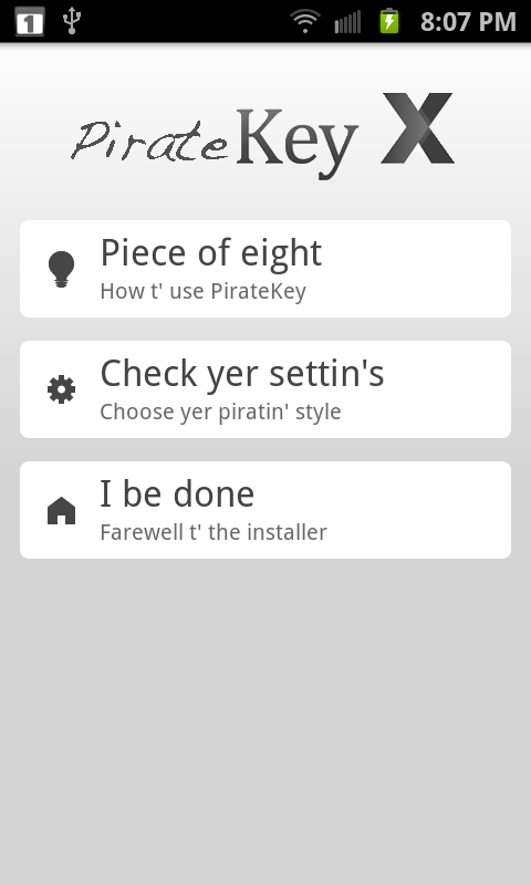 Type like a pirate - PirateKey X | Android Central