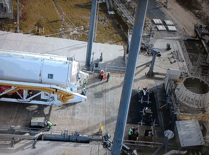 Private Antares Rocket Rolls Out to Launch Pad for Tests | Space