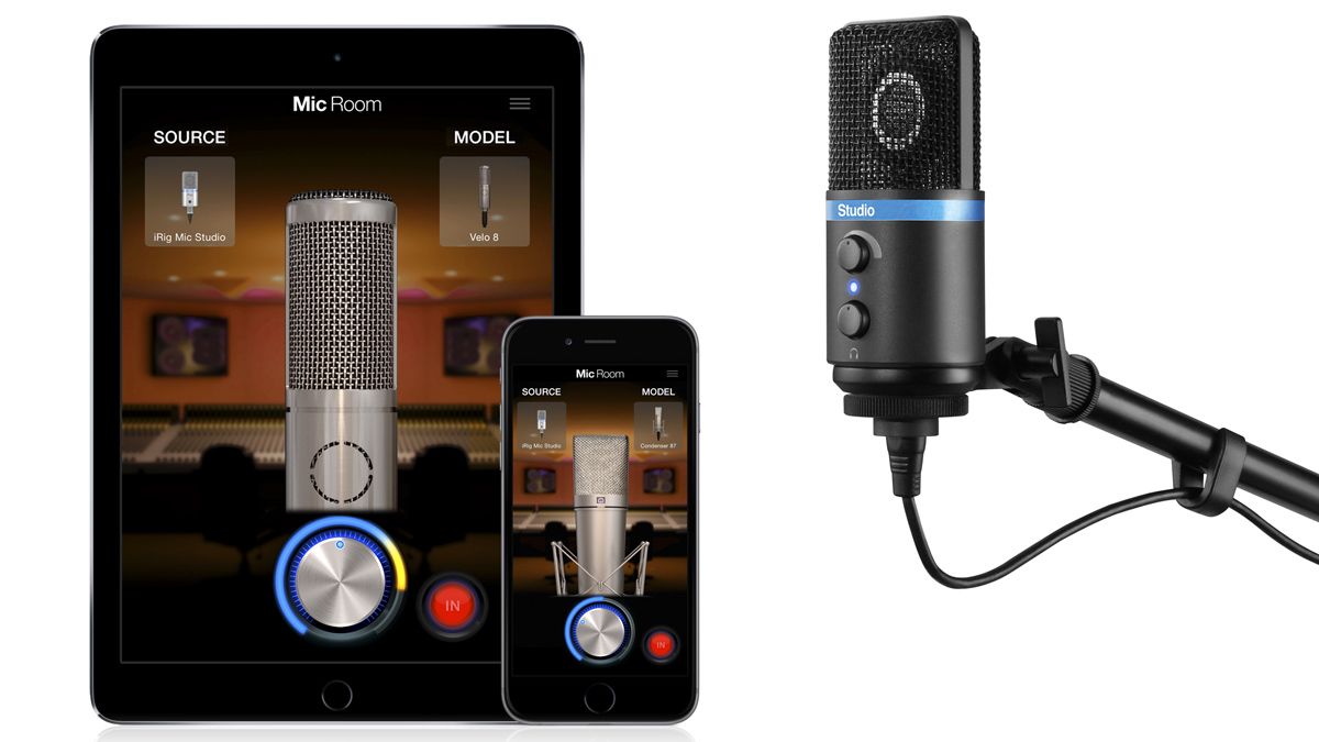 IK iRig Mic Room app models classic mics on iOS devices | MusicRadar