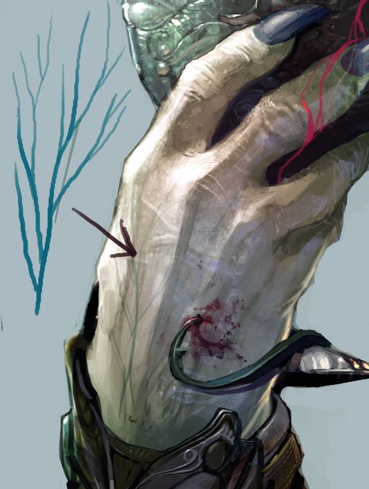 How to draw a vile vampire hand | Creative Bloq