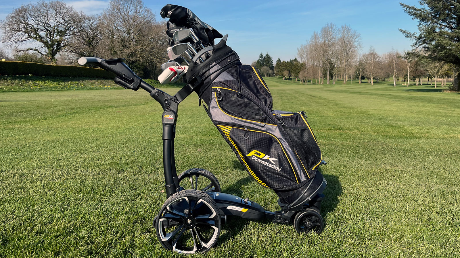 PowaKaddy RX1 GPS Electric Trolley Review Golf Monthly PowaKaddy RX1 GPS Electric Trolley Review Golf Monthly