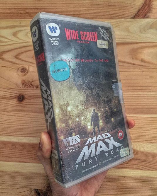 Modern movies get a VHS makeover | Creative Bloq