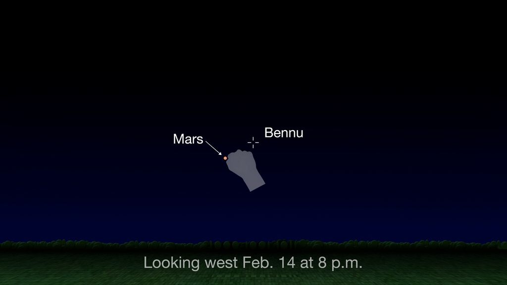 You Can See Mars Near the Moon Tonight! Here's Where to Look. | Space