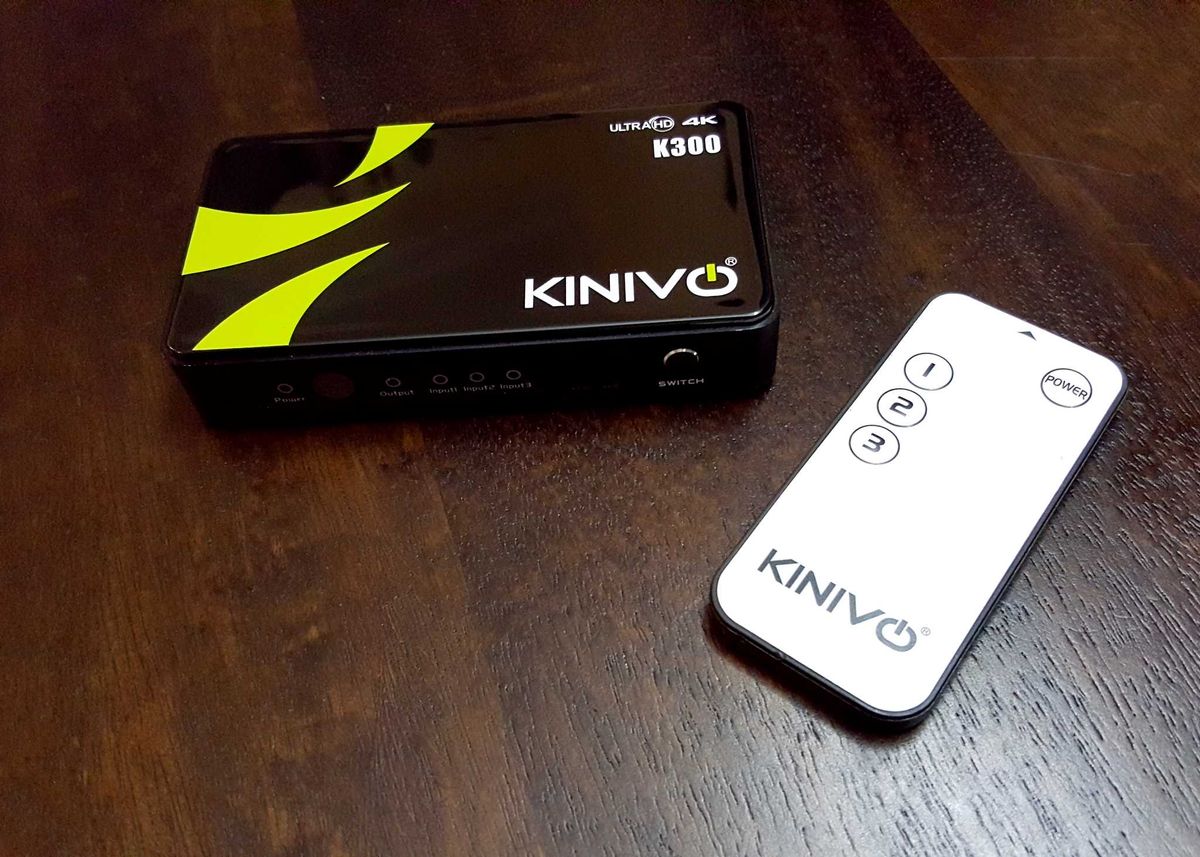 The Kinivo K300 HDMI switch is a must-have for connecting multiple ...