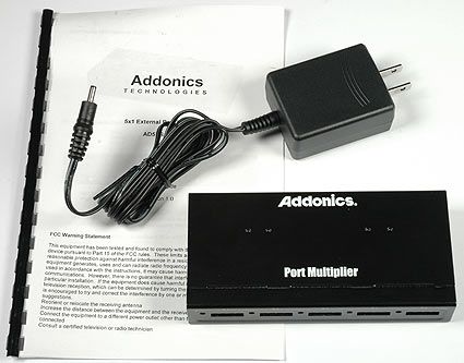 5-in-1 ESATA: Addonics ESATA Port Multiplier (AD5ESAPM-E) - Storage ...