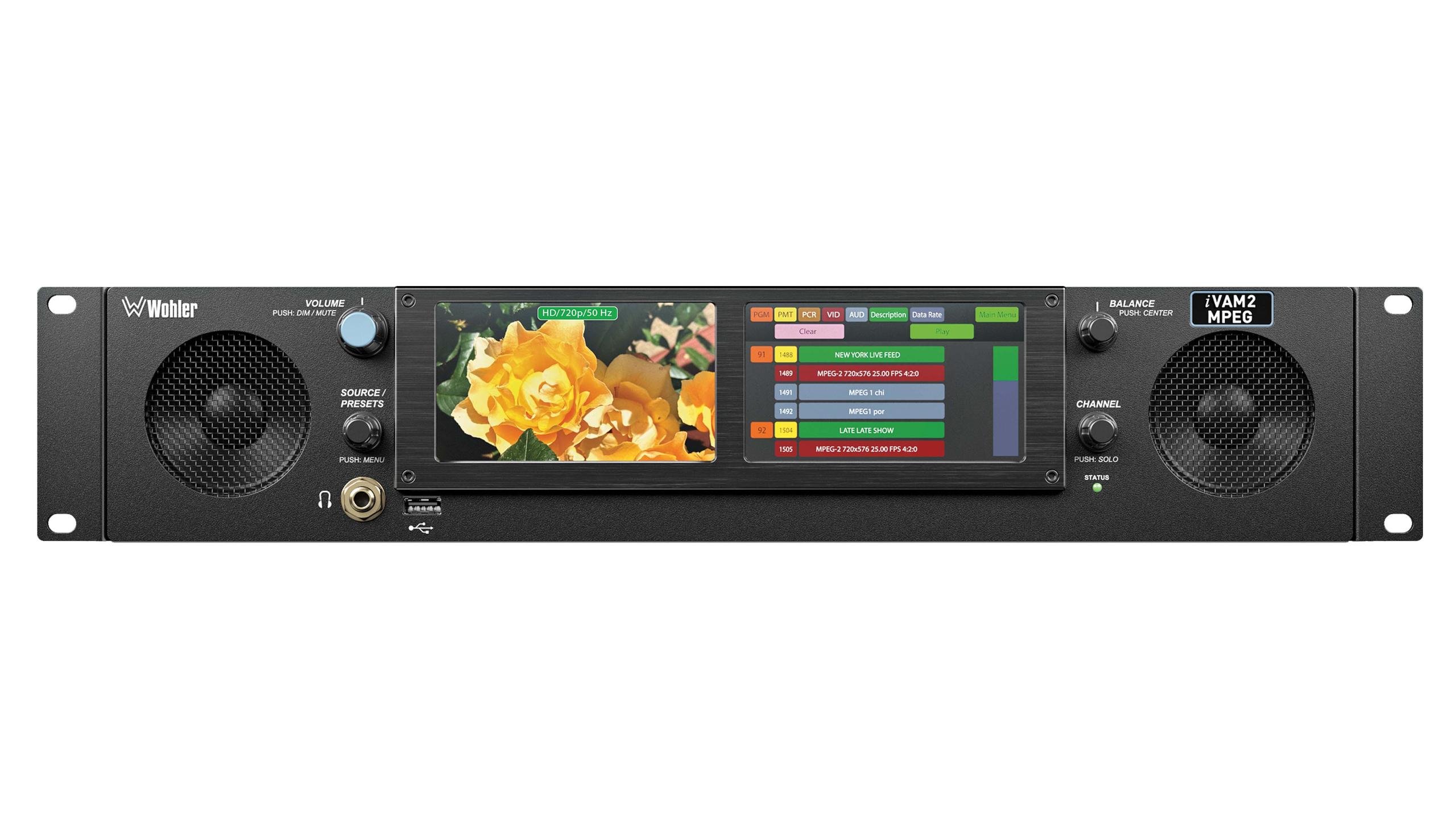 Wohler Bows 3 New Features for iVAM2-MPEG SRT Monitor | TV Tech