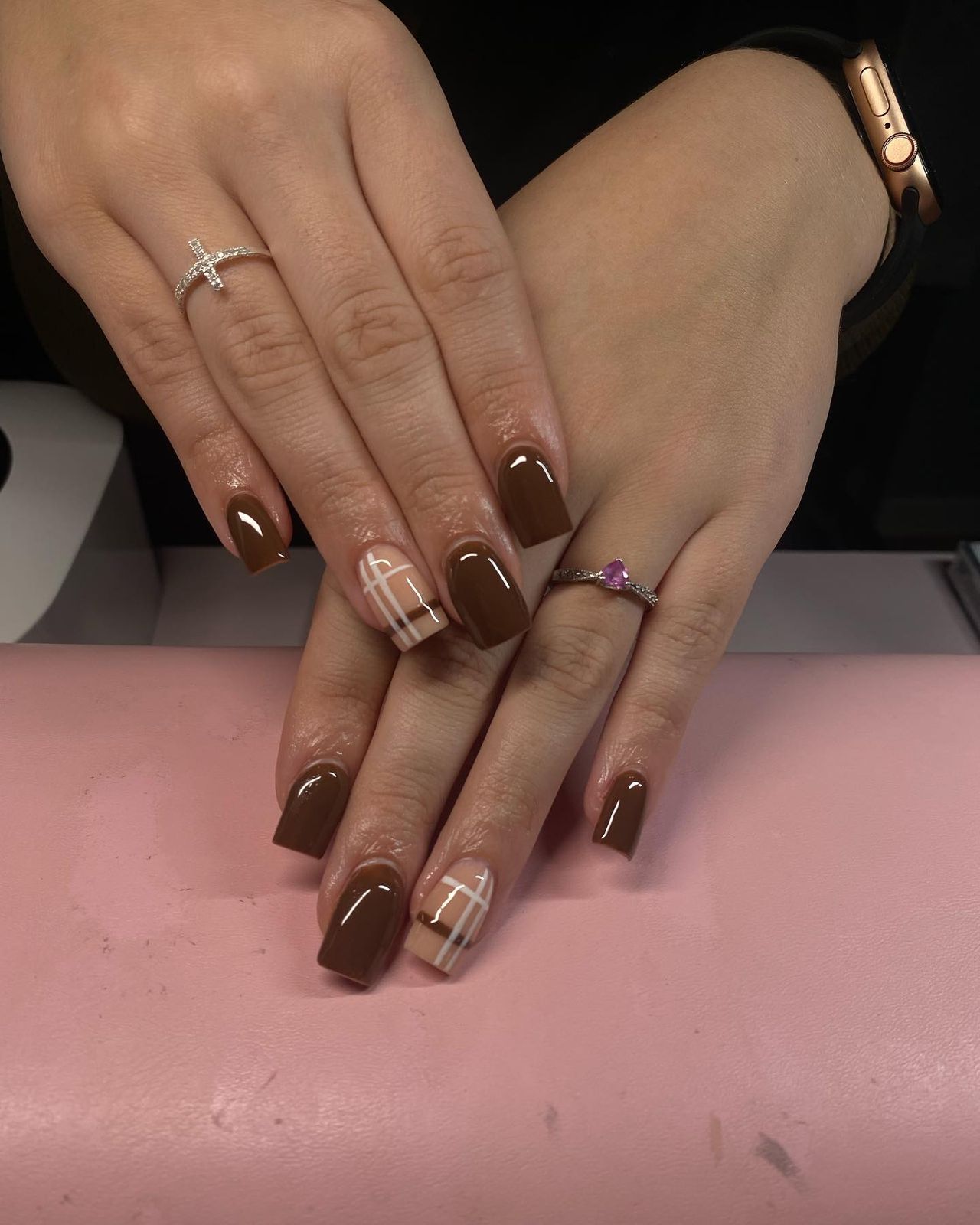 25 Brown Nail Designs to Elevate Winter's Hottest Polish Trend | Marie ...