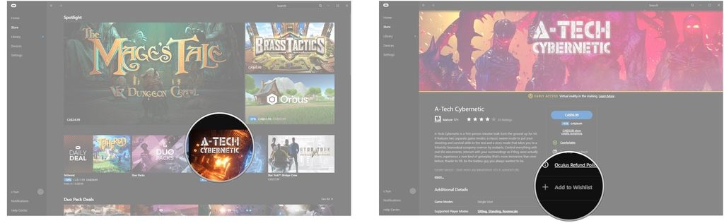 How to use the Oculus Store | Windows Central