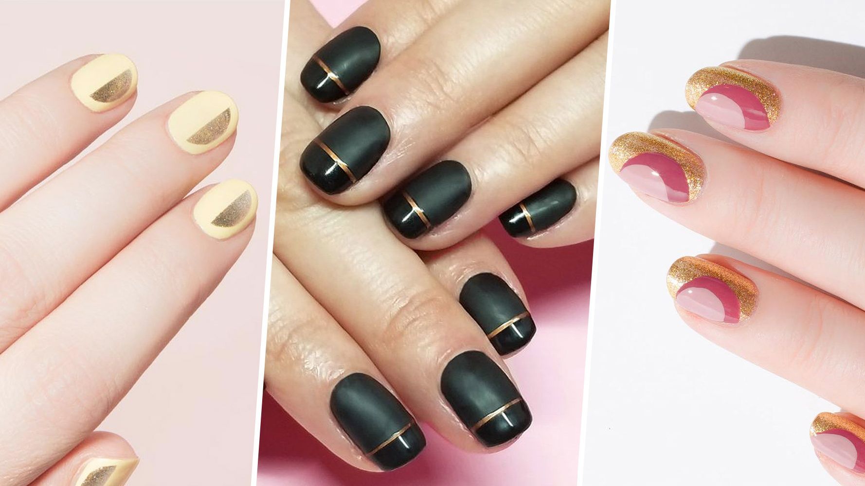 9 Best Gold Nail Polishes of 2018 - Metallic Gold Nail Art Design Ideas ...