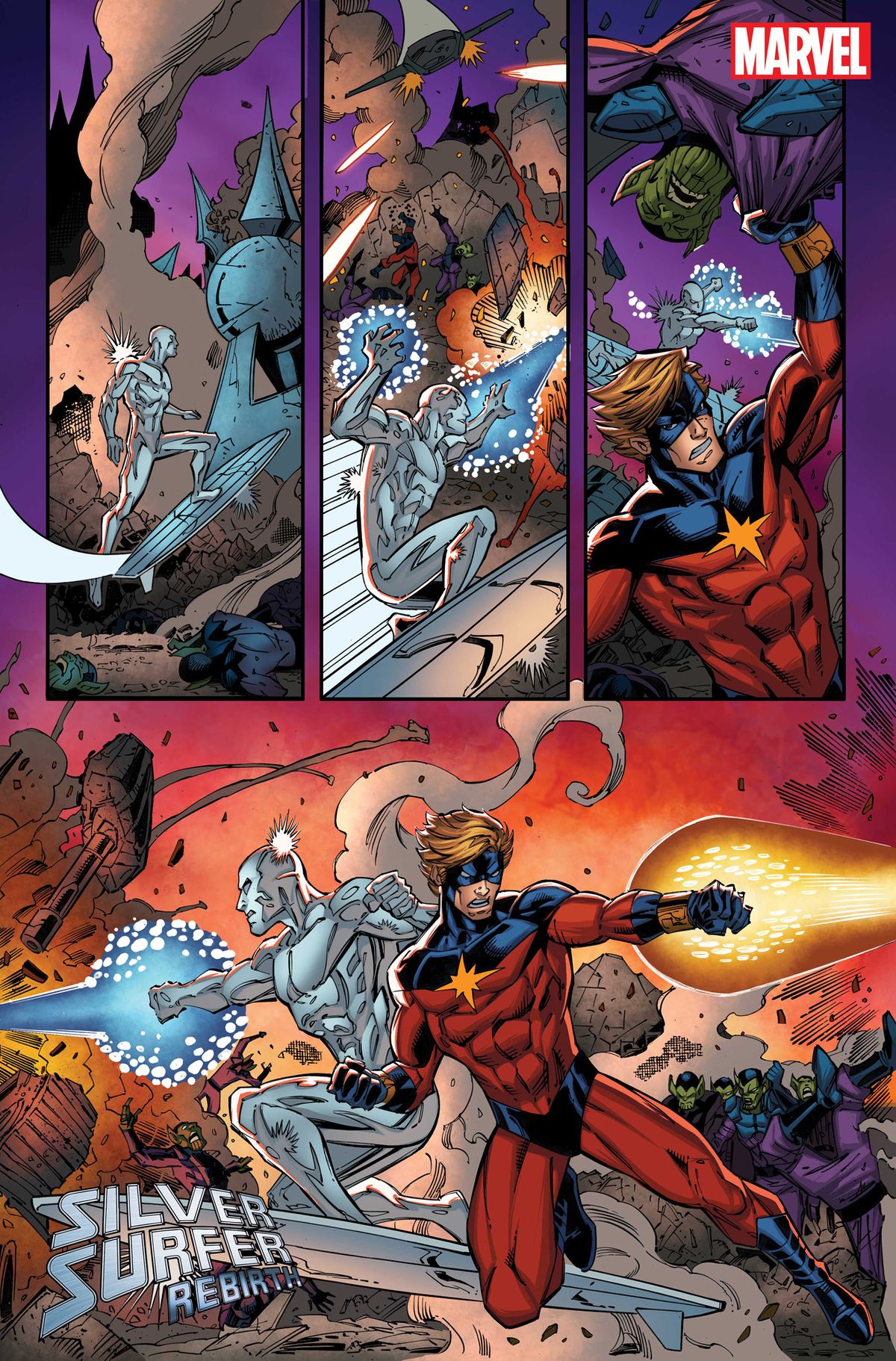 Norrin Radd rides again in first look at Marvel Comics' new 'Silver ...