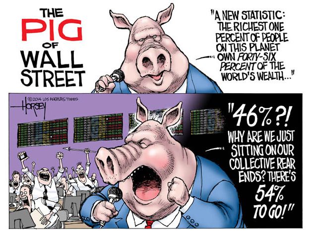 Editorial cartoon Wall Street | The Week