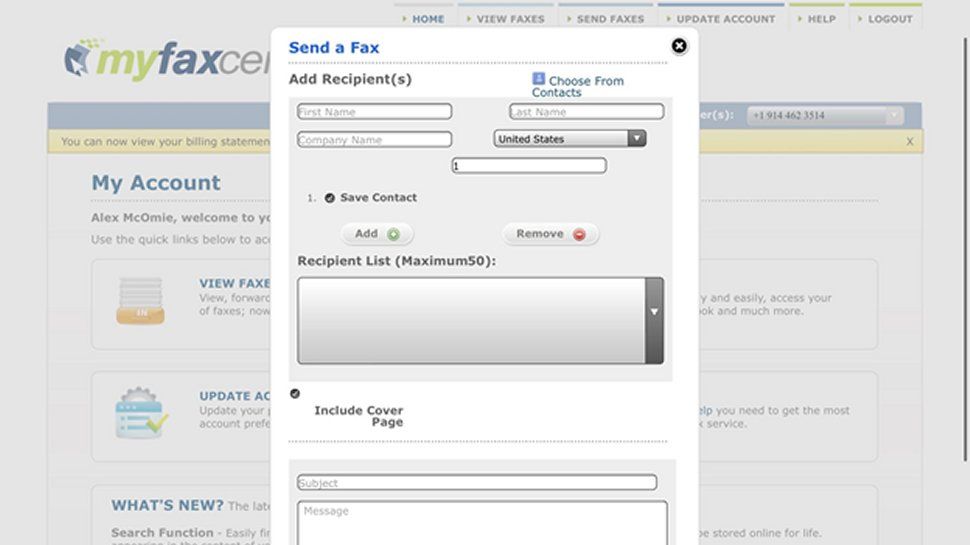 MyFax review | TechRadar