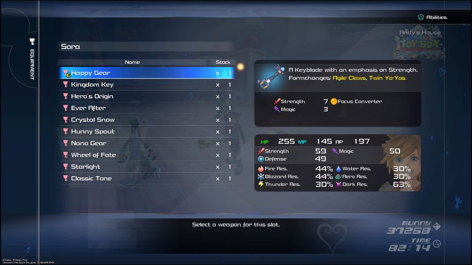 Best Kingdom Hearts 3 keyblades - all the keyblades ranked from worst ...