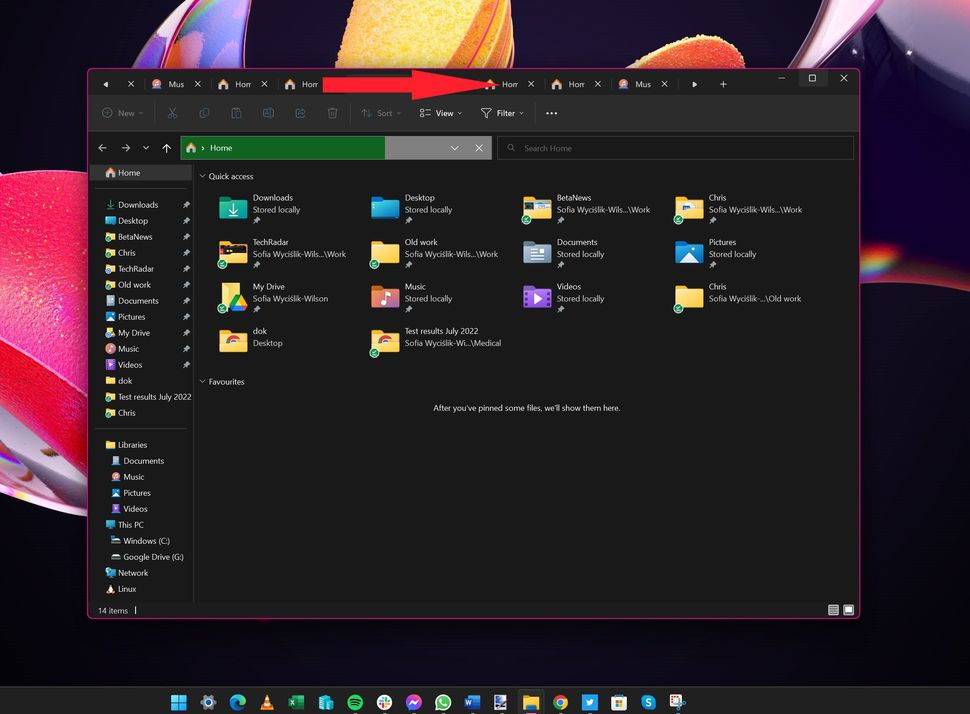 How To Use File Explorer s New Tabs In Windows 11 s New Update TechRadar