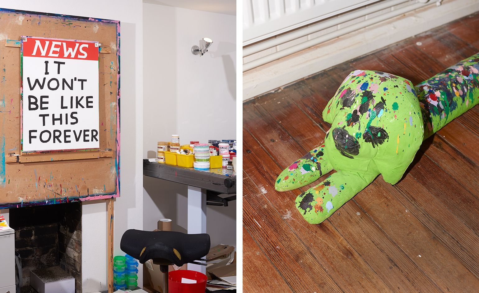 David Shrigley on comedy, unconventional art and Ruinart | Wallpaper